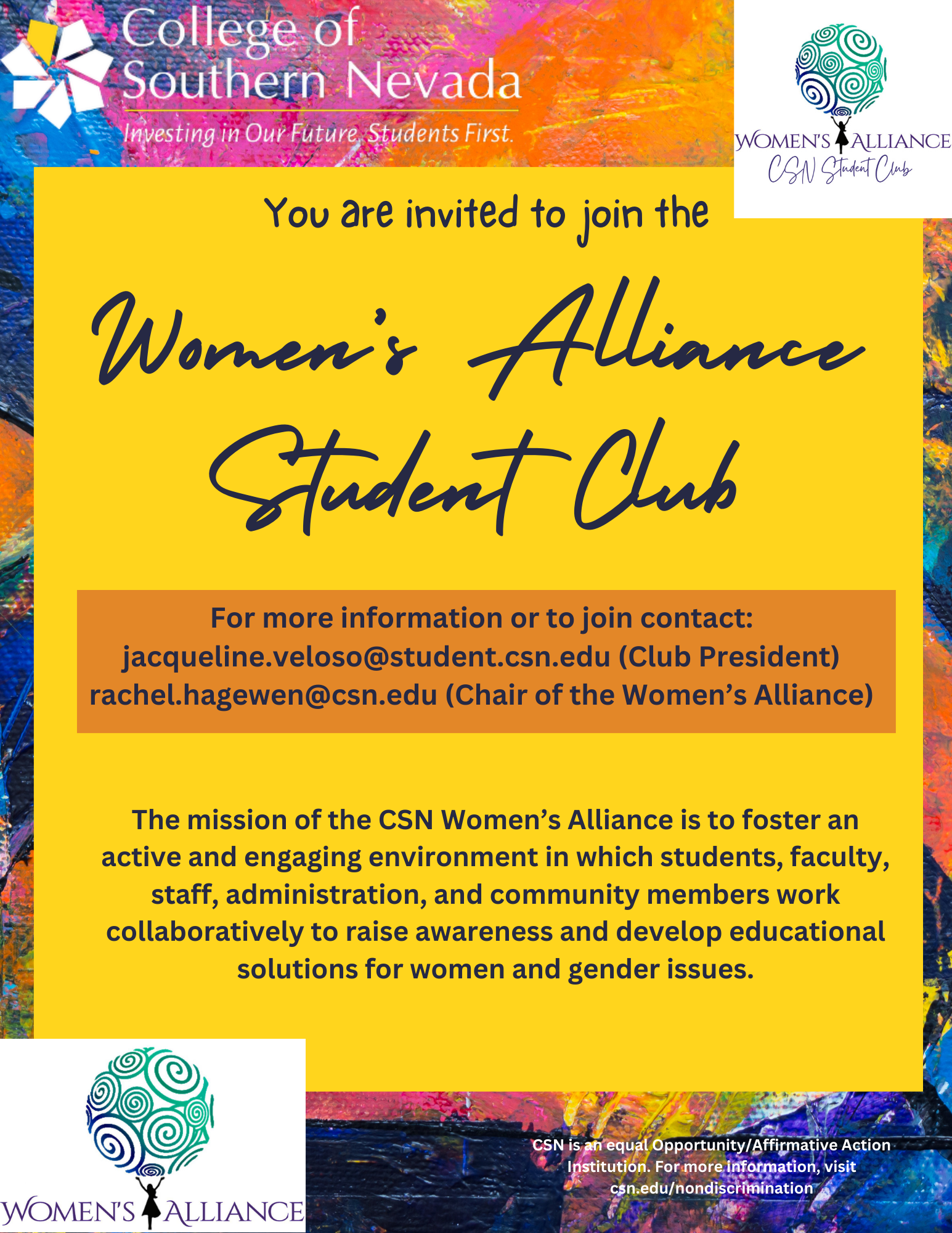 Women's Alliance | CSN